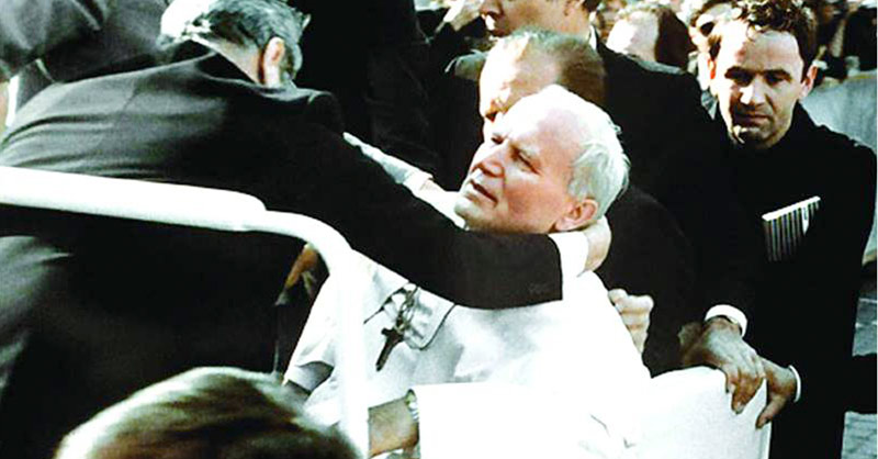 40 commemoration assassination attempt on Pope John Paul II