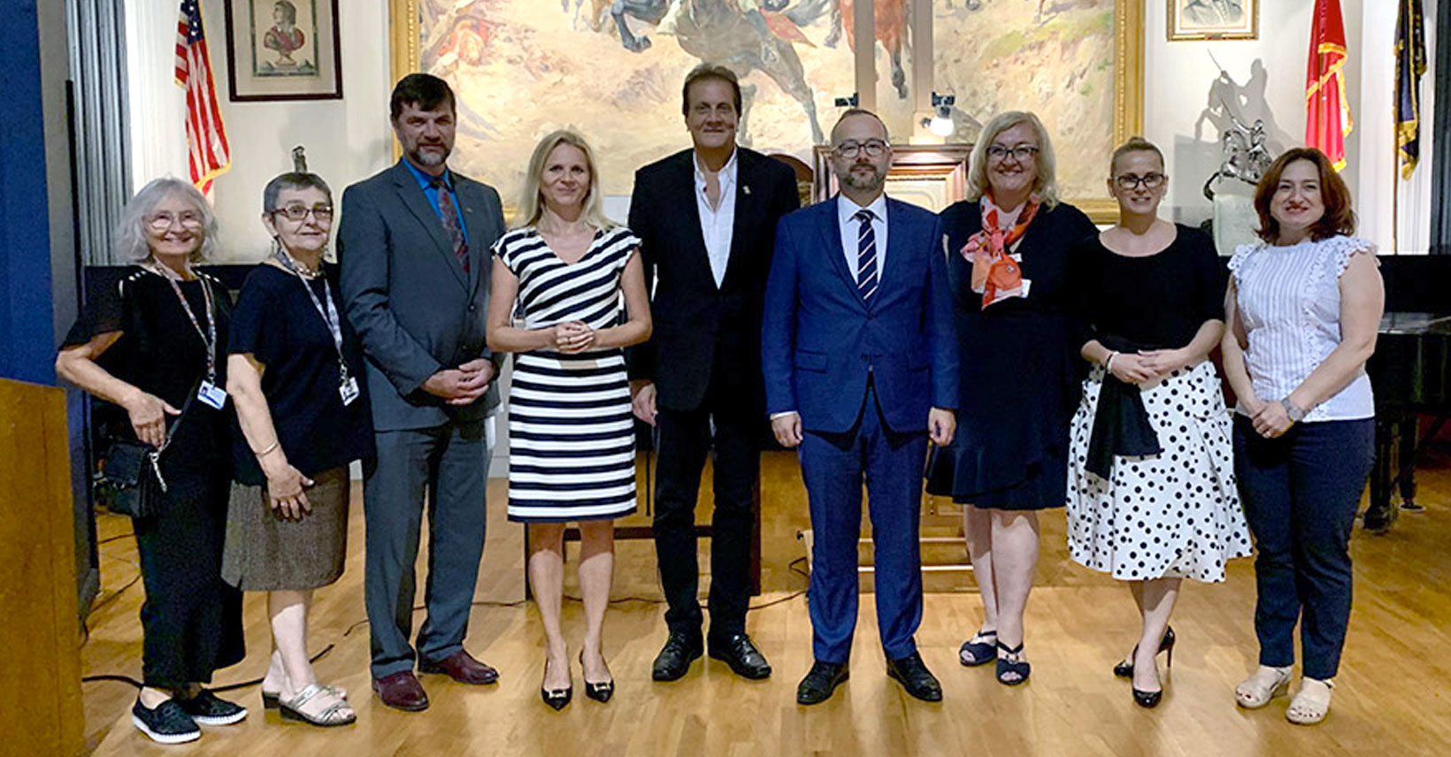 Delegation from Poland's Ministry of Foreign Affairs | PMA